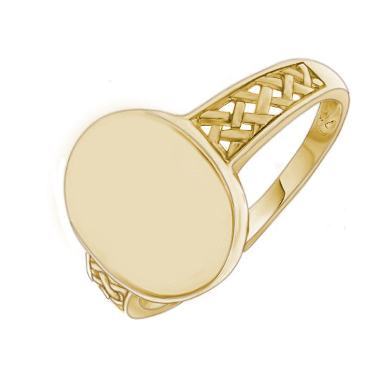9CT Signet Ring – The Diamond Republic
