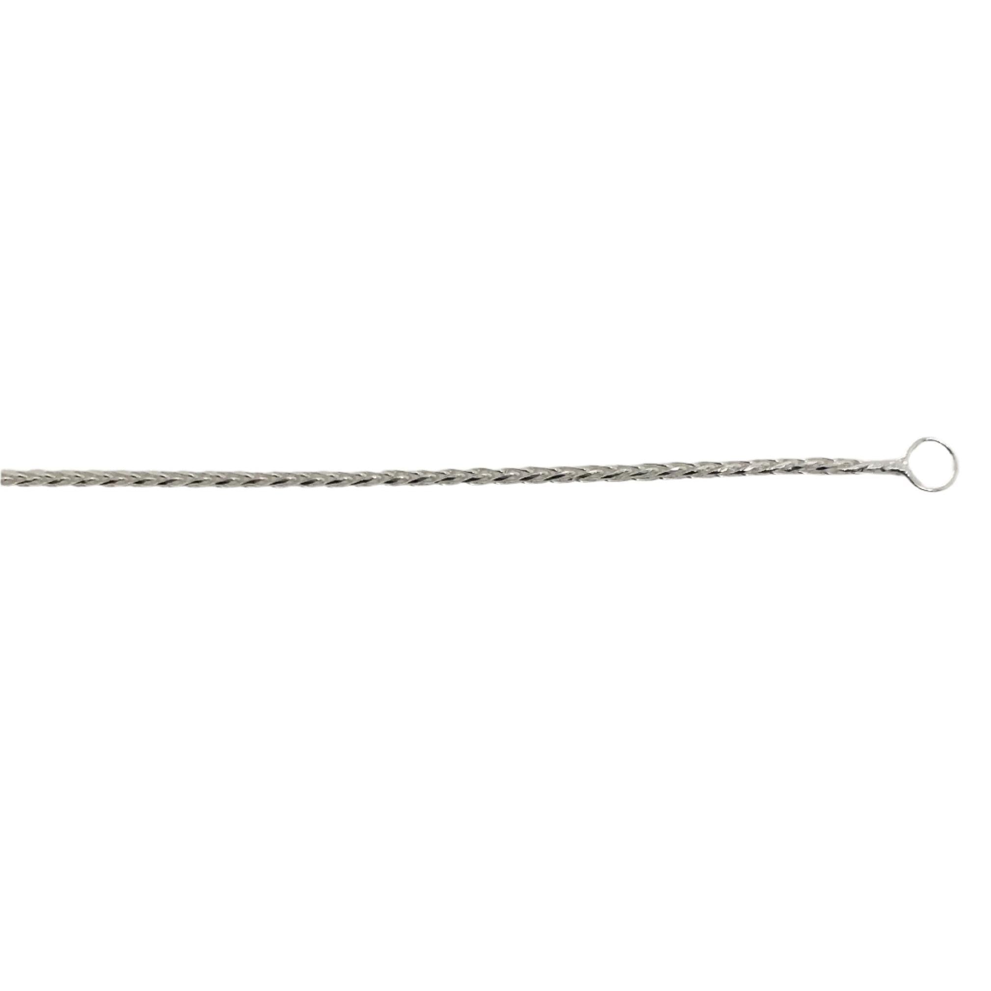 SS 25 gauge 45cm dia cut wheat magic chain – The Diamond Republic