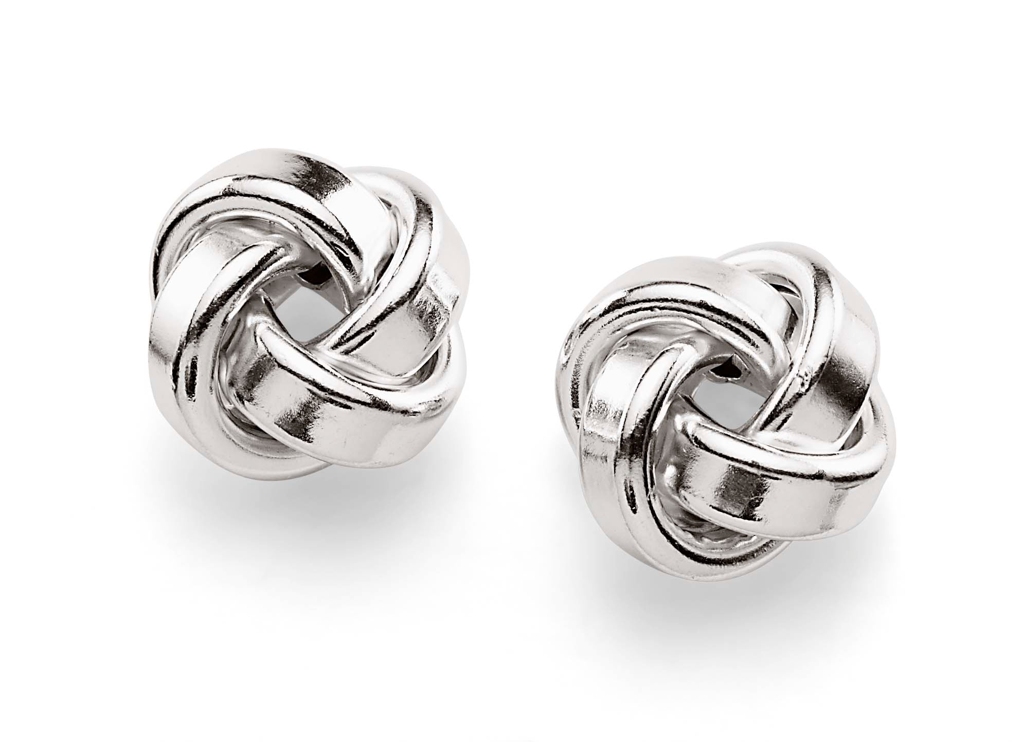 MP2882 SS square tube knot studs – The Diamond Republic